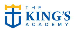 The King's Academy - Application - Log In